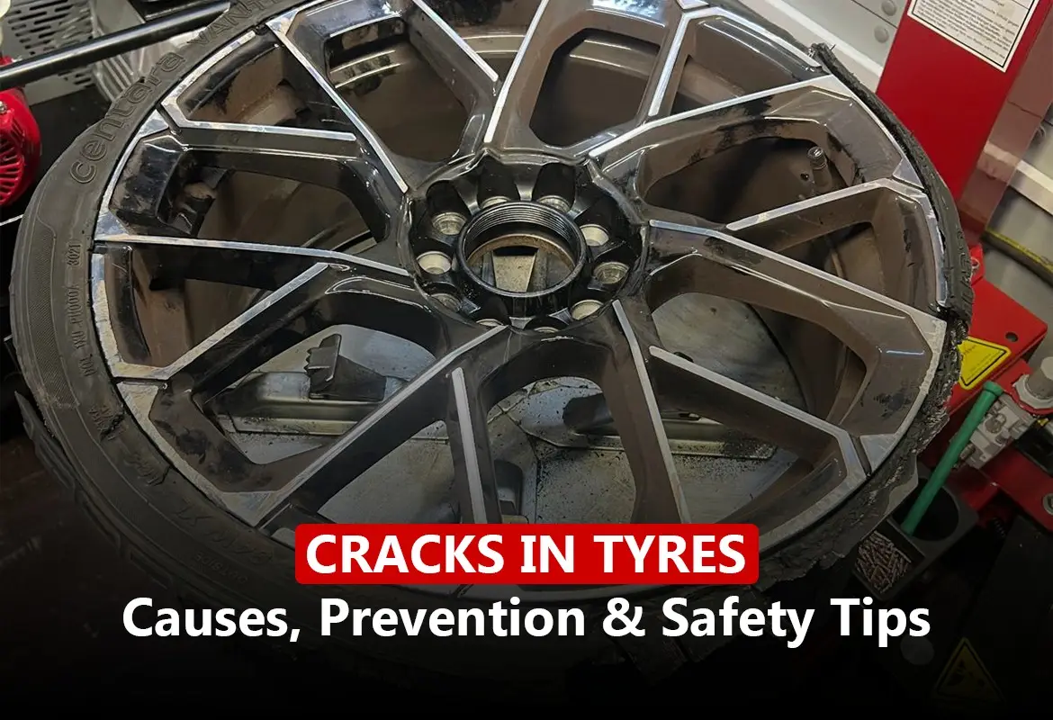 Cracks in Tyres: Causes, Prevention and Safety Tips